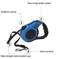 China Retractable leash Nylon automatic retractable pet leash pet supplies for sale