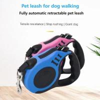 China Retractable leash Nylon automatic retractable pet leash pet supplies for sale