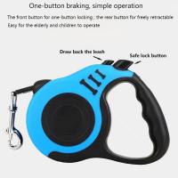 China Retractable leash Nylon automatic retractable pet leash pet supplies for sale