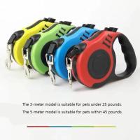 China Retractable leash Nylon automatic retractable pet leash pet supplies for sale