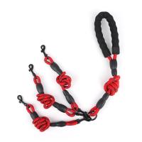China Dog leash multifunctional one-to-three dog leash reflective pet leash for sale