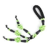 China Dog leash multifunctional one-to-three dog leash reflective pet leash for sale