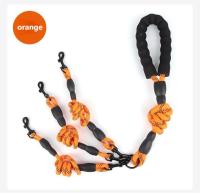 China Dog leash multifunctional one-to-three dog leash reflective pet leash for sale