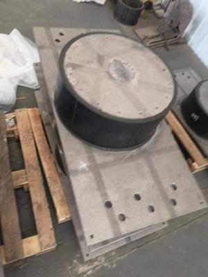 China Seismic Isolation Structural Elastomeric Bearings Circular Rubber Bridge Plate for sale