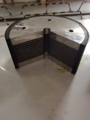 China Seismic Isolation Structural Elastomeric Bearings Circular Rubber Bridge Plate for sale
