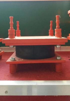 China Deck Bridge Rubber Bearing Earthquake Seismic Insulator For Construction for sale