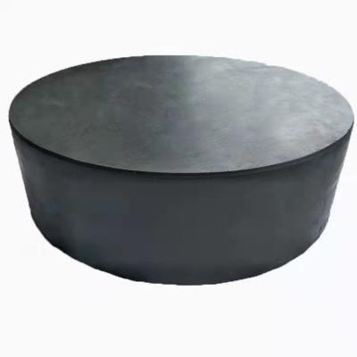 China Laminated Rubber Bearing Pad Black Moulding For Bridge Construction for sale