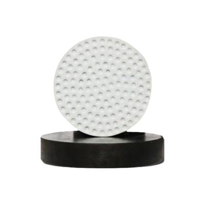 China Laminated Rubber Bearing Pad Black Moulding For Bridge Construction for sale