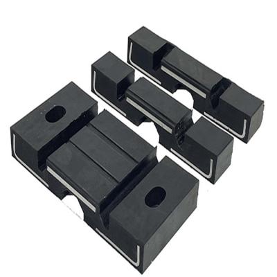 China Elastomeric Rubber Bridge Expansion Joint Moulding 365 X 50 X 1200mm for sale