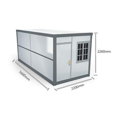 China Fast Assembly 20ft Prefab Container Foldable House 40ft High Quality Quick Built Modular Home for sale