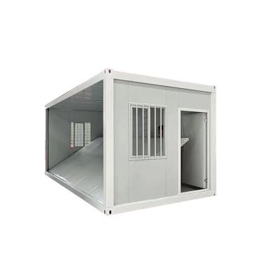 China Folding Camping Headquarters 40ft Modular Prefab Tiny Foldable Tiny House Container Home 20ft Assembly Quick Build for sale