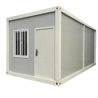 China Fast Assembly Mobile Flat Pack Prefab Modular Construction Shipping Agency Container Structures Prefab Movable Foldable House for sale