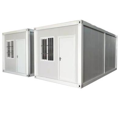 China Cheap Quick Assembly Prefab Modular Portable Flat Pack Homes Foldable Ready Made Garage Storage Container House for sale