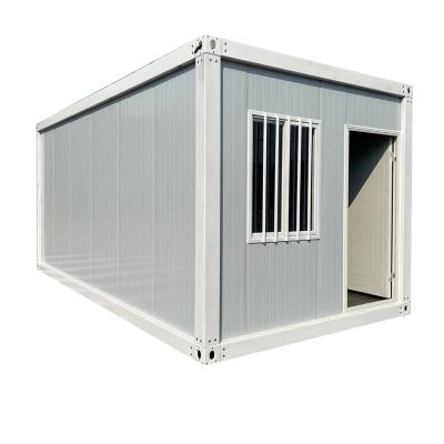 China Cheap Quick Assembly Prefab Modular Portable Flat Pack Homes Foldable Ready Made Garage Storage Container House for sale