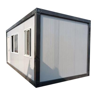China Fast Assembly Hot Sale 20ft Flat Pack Container Houses Modern Prefab Buildings Container Homes for sale