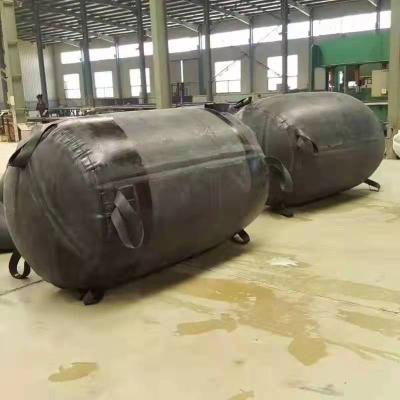China Tubular Shape Culvert Balloon Rubber Concrete Hose Plug Inflatable Balloon for sale