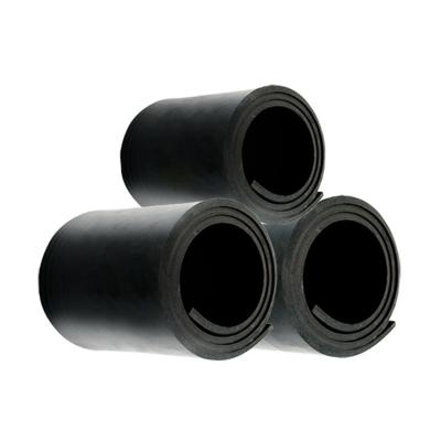 China Textured Neoprene Rubber Sheet Oil Resistant Black Industrial Mat for sale
