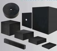 China Molded Dock Black Rubber Bumpers Truck Recessed Solid Buffer Pads for sale