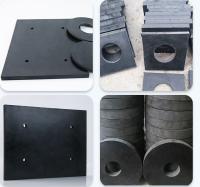 China Customized Rubber Buffer Pads Moulding Dock Bumpers Rubber Parts for sale