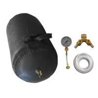 China Inflatable Rubber Culvert Balloon With Reinforced Canvas Fiber Cloth for sale