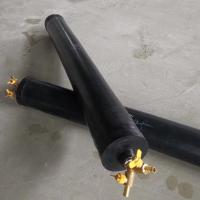 China Round Culvert Balloon Diameter 100mm Rubber Inflatable Pipe Plug for sale