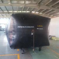 China Inflatable Culvert Balloon Natural Rubber Airbag Cylindrical Type Balloon for sale