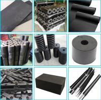 China Black Tamper Rubber Shock Absorber Recycled Heavy Duty Buffer Pads for sale