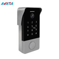 China TCP/IP WiFi Home Security Metal Video Doorbell IP Doorbell Support Smartphone Remote Unlock Control for sale