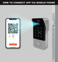 China TCP/IP WiFi Home Security Metal Video Doorbell IP Doorbell Support Smartphone Remote Unlock Control for sale