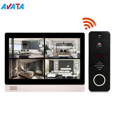 China 9 Inch Smart Home Villa Video Door Phone with Ui Menu for Remote Intercom for sale