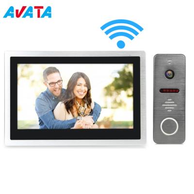 China Waterproof Digital IR Night Vision IP WiFi Video Door Phone Video Doorbell for sale