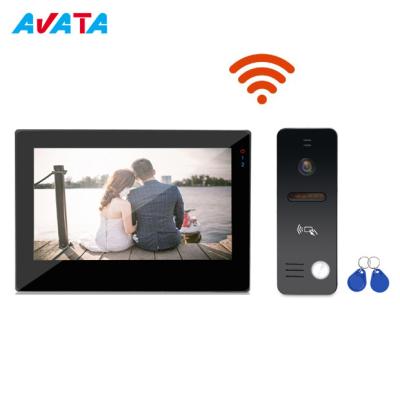 China Custom Logo 7 Inch Wireless Smart Video Door Phone WiFi Door Bell for Villa for sale