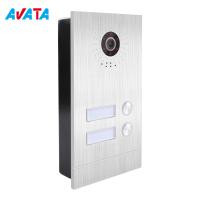 China Stainless Steel Video Doorbell Euro Popular Video Door Phone for Apartment for sale