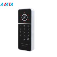 China Home Security Door Bell Intercom System Metal Video Doorbell with Password Unlock for sale