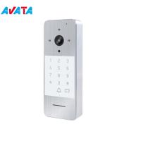 China Home Security Door Bell Intercom System Metal Video Doorbell with Password Unlock for sale