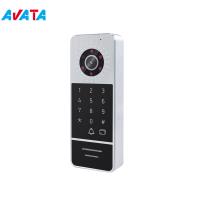 China Home Security Door Bell Intercom System Metal Video Doorbell with Password Unlock for sale