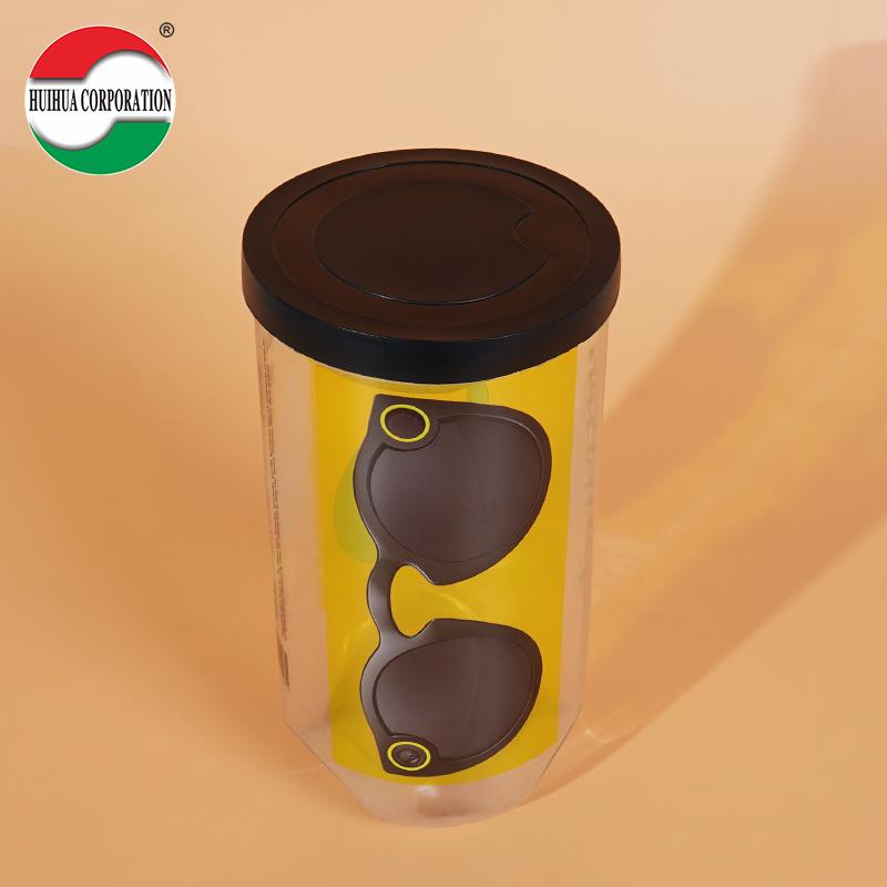 PET jar for sunglasses