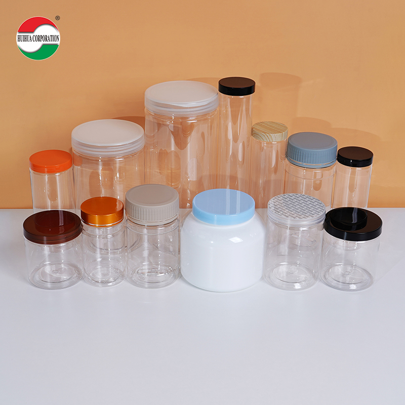 round PET jar