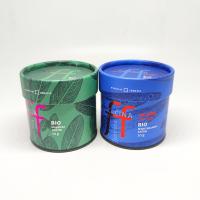 China Custom Printing Paper Composite Cans Food Grade Round Tube Packaging for sale