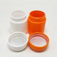 China 2oz HDPE Child Proof Jar Smell Proof Screw Jar 50x60mm for Flower Storage for sale