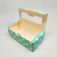 China Food Grade Recycled Paper Cake Box with Handle Custom CMYK Printing Cardboard Gift Box for sale