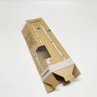 China Custom Printing Kraft Gift Boxes With PVC Window Waterproof for sale