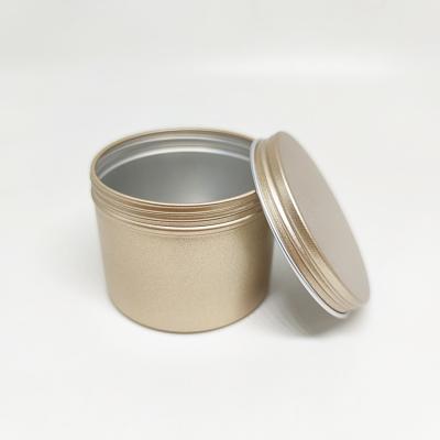 China Round Tinplate Tea Cans 83.3mm Diameter Screw Top Spice Containers for sale