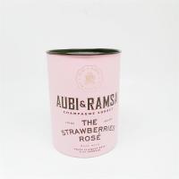 China Custom Composite Paper Tube Ice Cream Cold Food Packaging Box with Metal Lid 73mm for sale