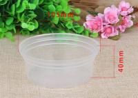 China White Food Grade Heat Resisting PP Container 99mm 450ml for Soup Sauce for sale