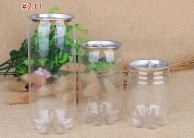 China 345ml Airtight Food Grade PET Beverage Cans with 49mm Diameter and FDA-SGS Certification for sale