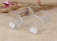 China 500ml Plastic Mason Jar PP Lid Plastic Storage Tubes Round Hot Stamping for sale