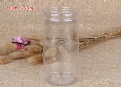 China 800ml Transparent PET Plastic Jar with Aluminum Pull-Ring Lid - 73mm Diameter Food Grade Container for Dry Food Packaging for sale