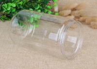 China 1000ml Clear PET Plastic Packaging Tube with Aluminum Easy Open End Food Grade for sale