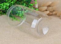 China 1000ml Clear PET Plastic Packaging Tube with Aluminum Easy Open End Food Grade for sale